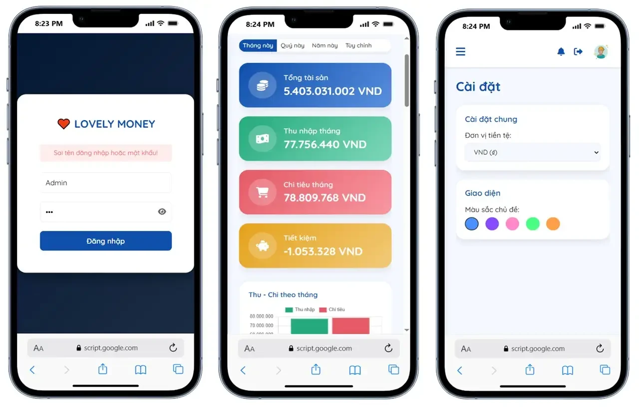 Money Pro - App Quản lý Thu Chi Cá Nhân Công nghệ Google Cloud Miễn Phí ...
